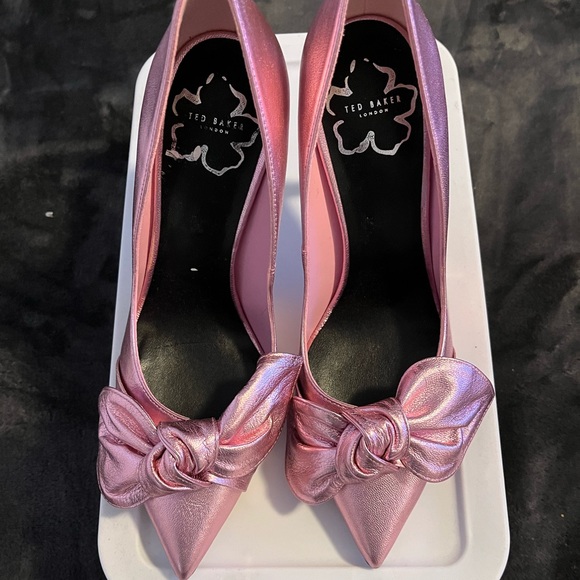 Ted Baker London | Shoes | Ted Baker Pink Bow Detail Womens Shoes ...